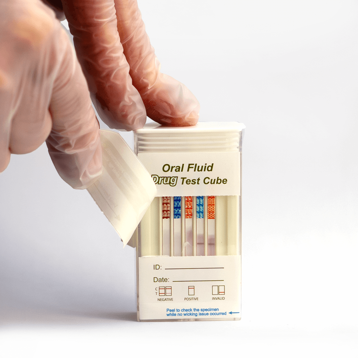 8 Drug Oral Fluid Cube Including Cocaine & Benzodiazepines – AttoSure